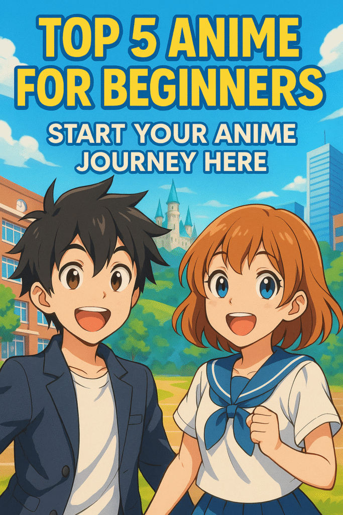 🏆 Top 5 Anime for Beginners: Start Your Anime Journey Here - anime trekker